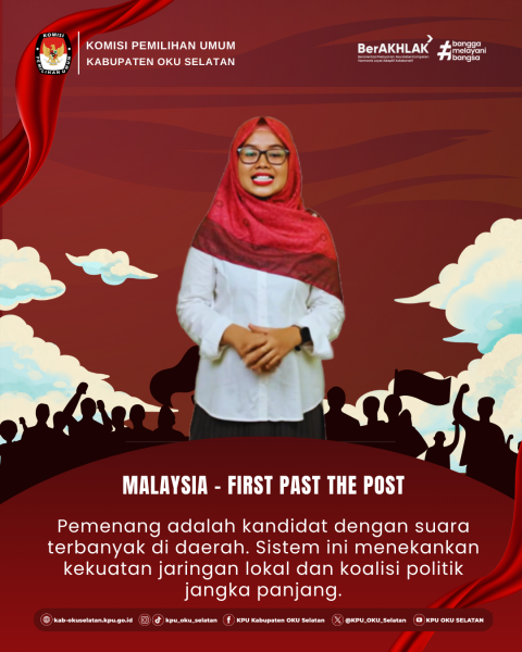 KPU KAB-OKUSELATAN - CARA PEMILU LUAR - FIRST PAST THE POST